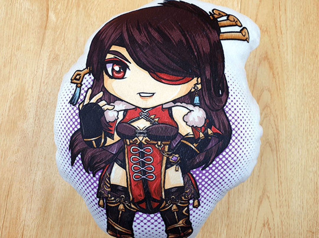 Genshin Impact Beidou Pillow, Beidou Plush, Beidou, Genshin Impact ...