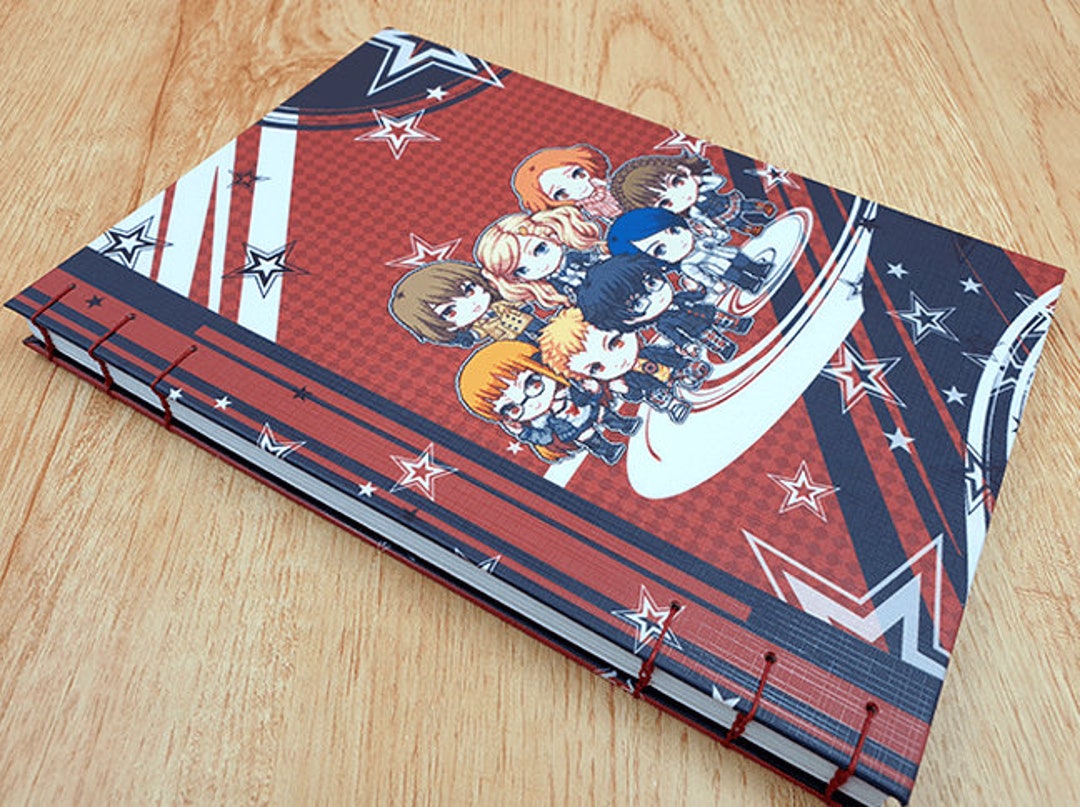 Handmade Persona Notebook, Lined, Blank or Dotted Journal - Etsy