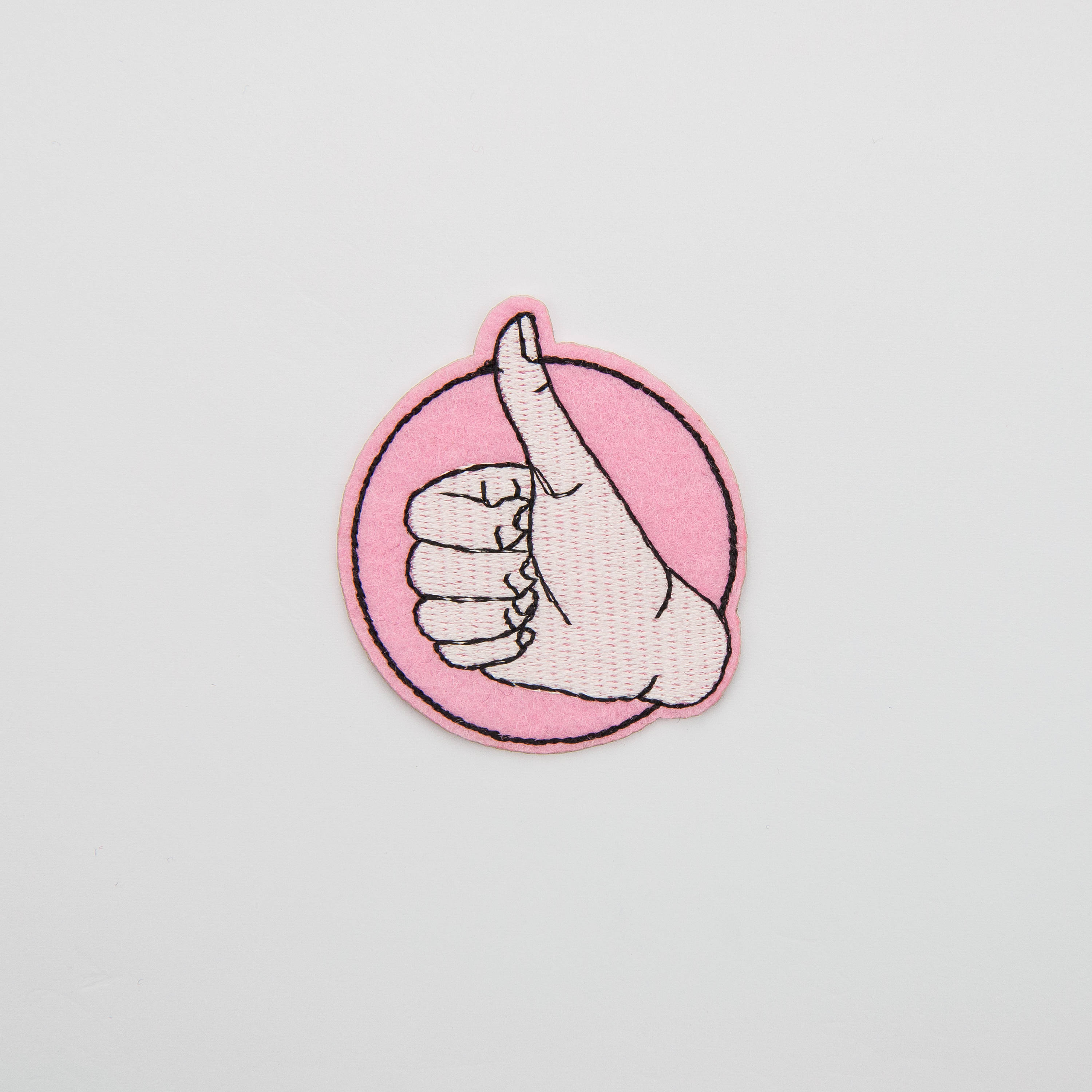 Thumb up Iron on Patch Hand Gesture Badge Hand Sign Emoji - Etsy