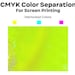 CMYK Color Separation, Spot Color , Simulated Process for Screen ...