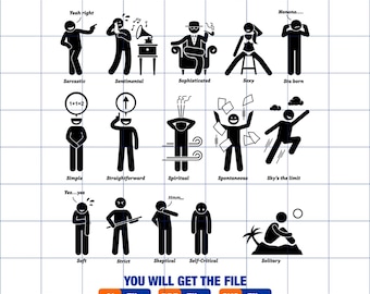 Alphabet D Neutral Personality Personalities Attitude Behavior ...