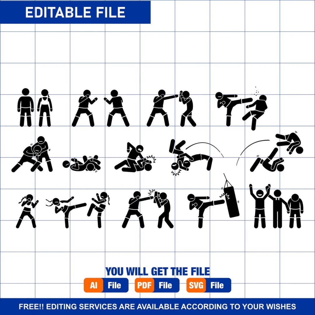 MMA Mixed Martial Art Combat Fight Fighter Fighting Action Training ...