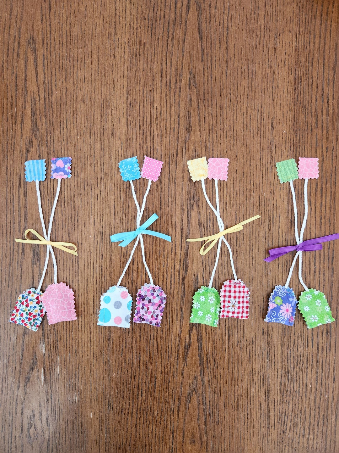 Play Tea Bags, Fabric Tea Bags, Toy Tea Bags, Tea Party, Pretend Tea ...