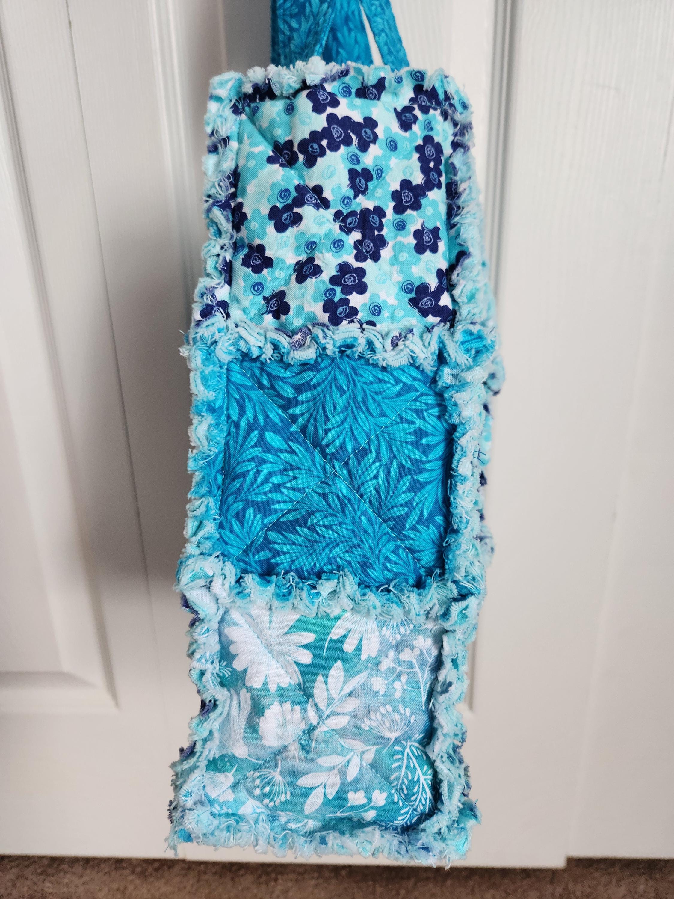 Quilted Rag Purse,quilted Tote,quilted Purse,fabric Purse,fabric Tote ...