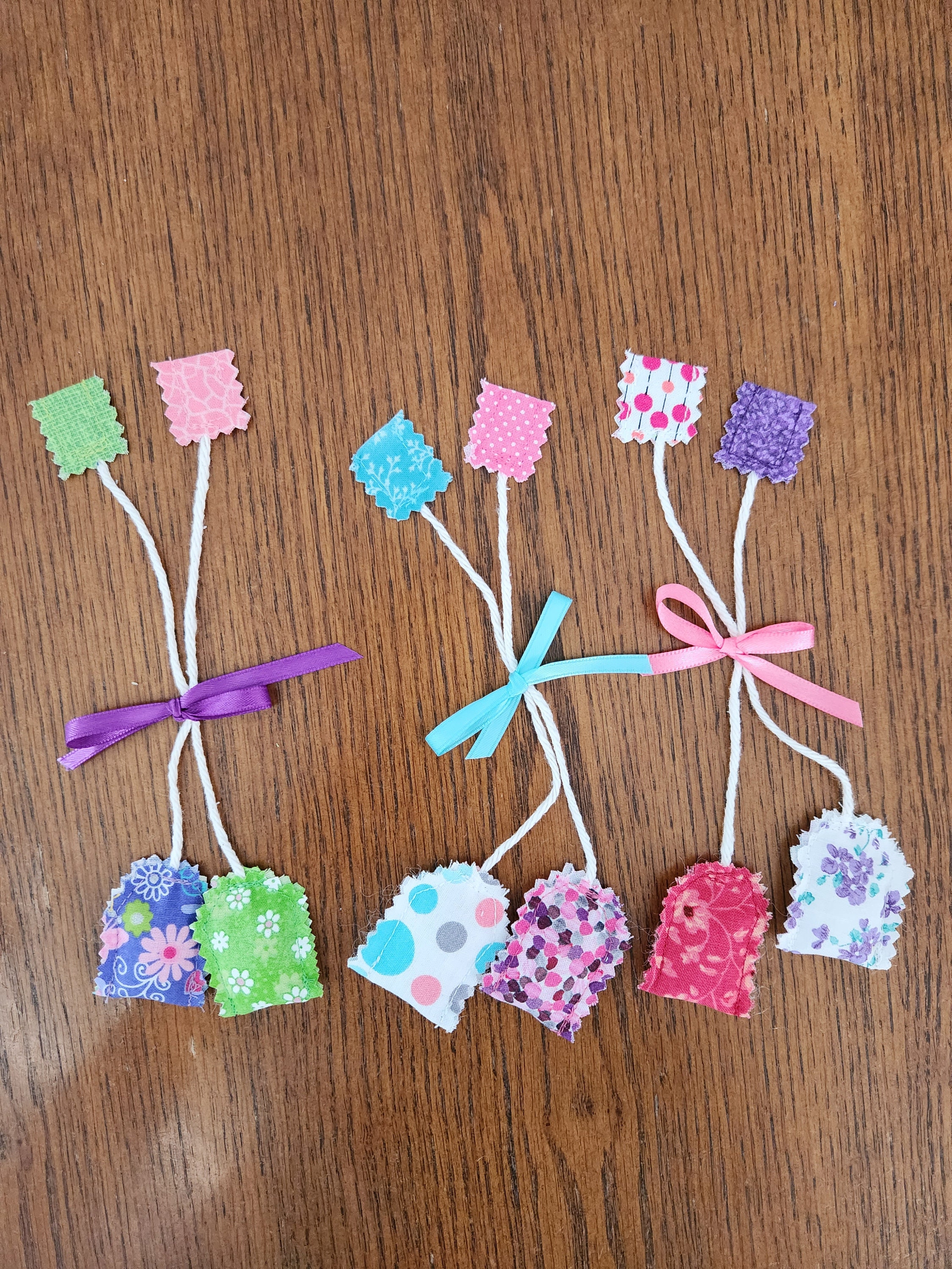 Play Tea Bags, Fabric Tea Bags, Toy Tea Bags, Tea Party, Pretend Tea ...