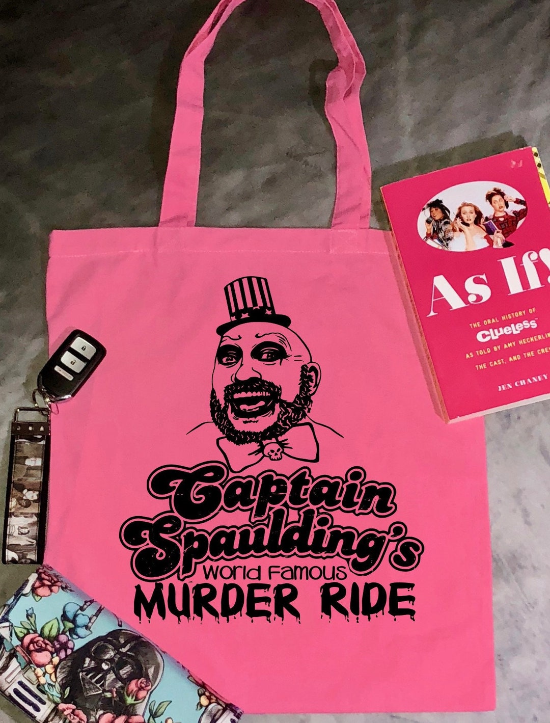 Captain Spaulding's World Famous Murder Ride Reusable Grocery Bag ...