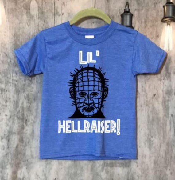 Lil Hellraiser Pinhead Tee Horror Kid Funny toddler | Etsy