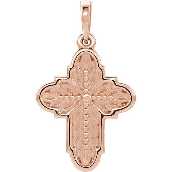 Rose Gold Cross - Etsy