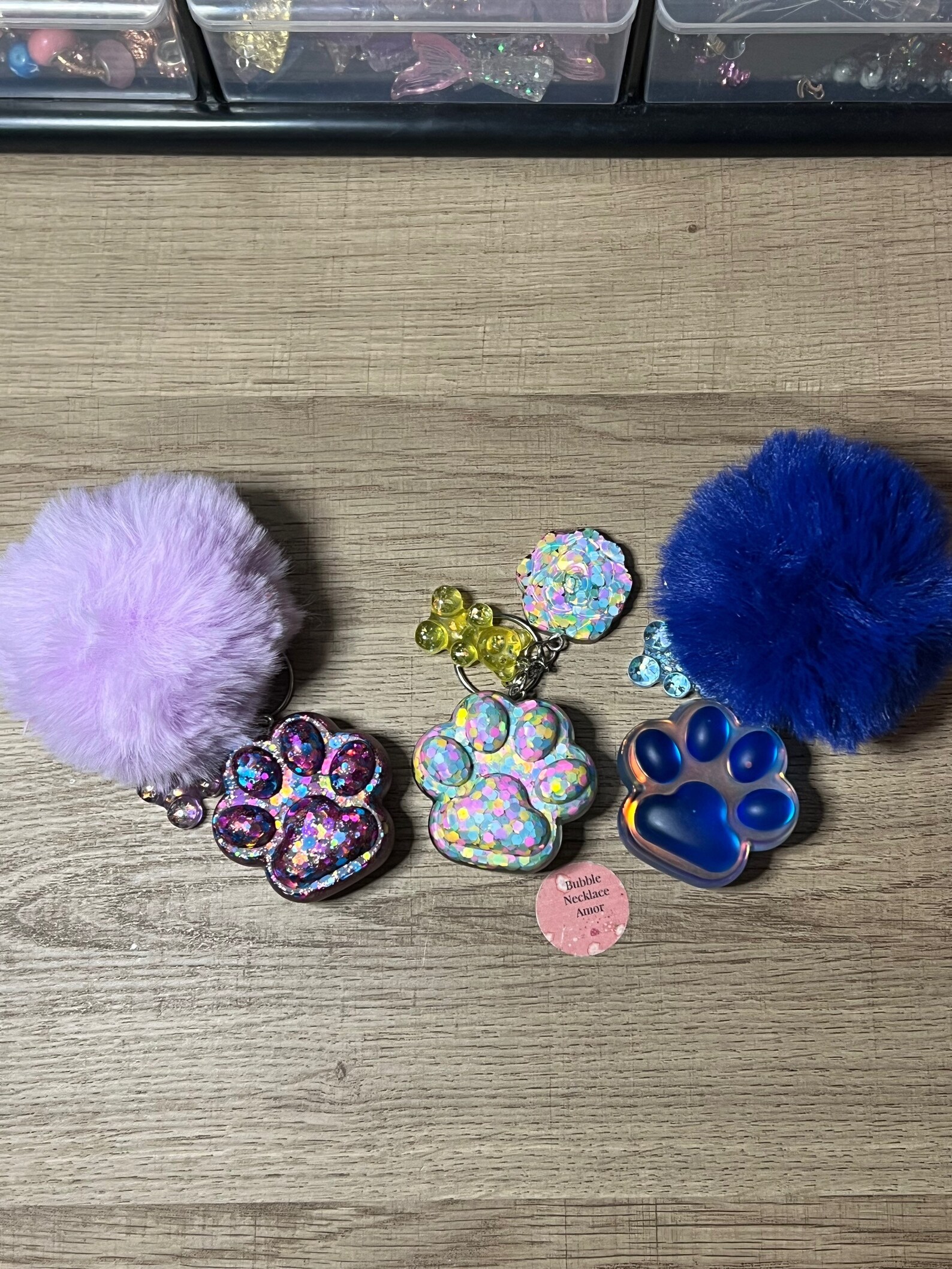 Cat Paw Keychain, Resin Cat Paw - Etsy