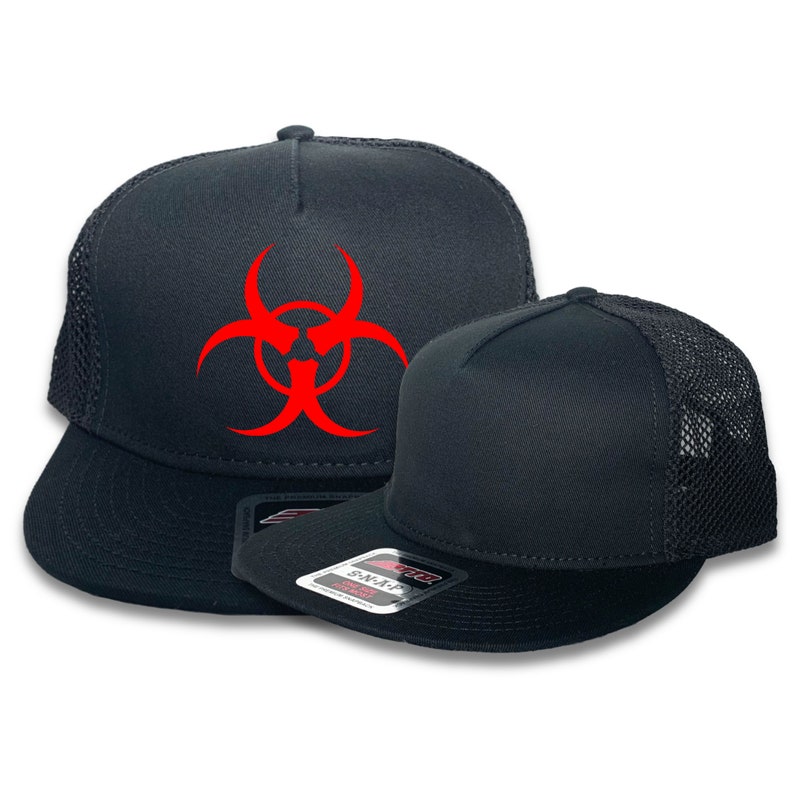 Biohazard Red Logo Hat - Etsy
