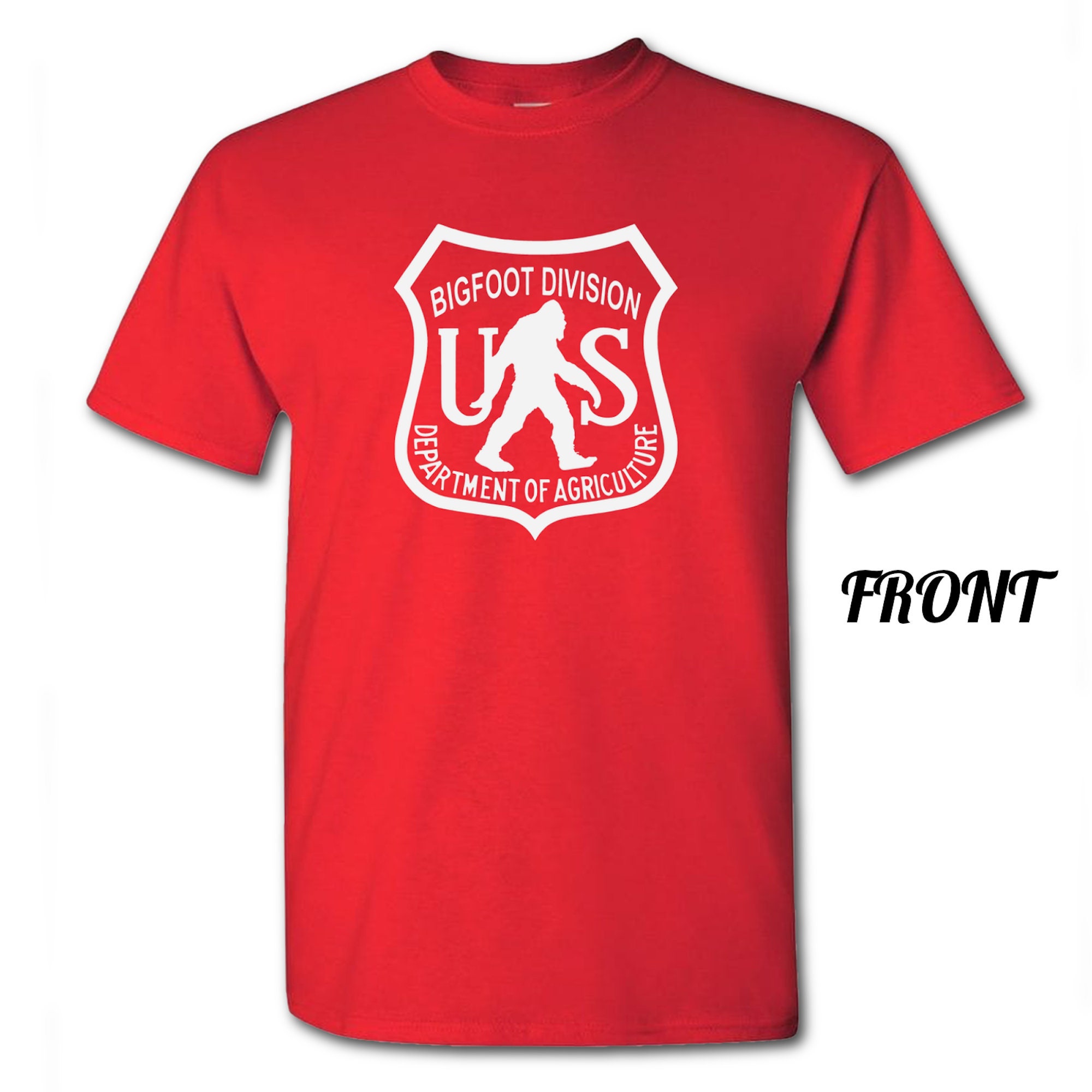USDA Bigfoot Division Shirt - Etsy