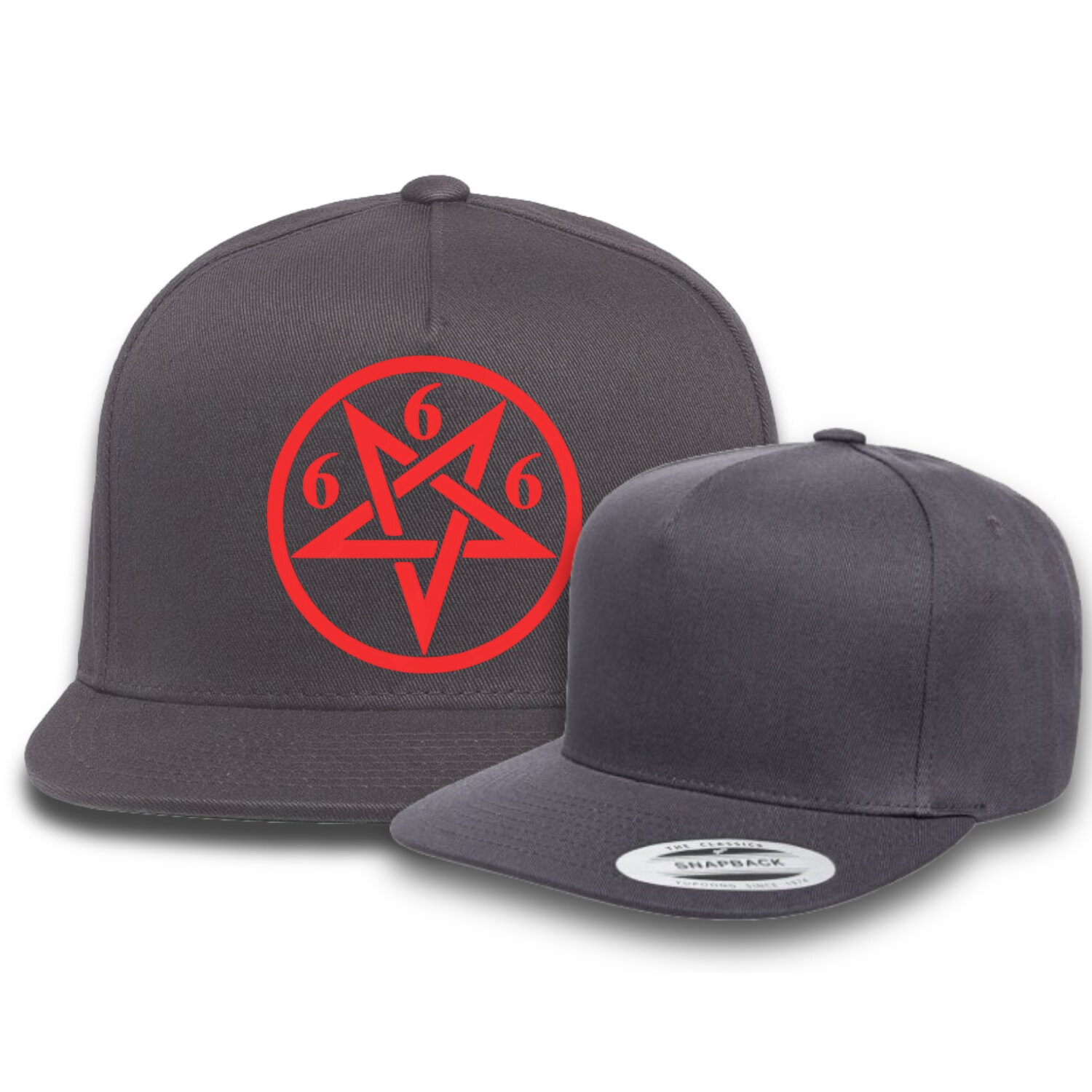 666 Pentagram Hat - Etsy