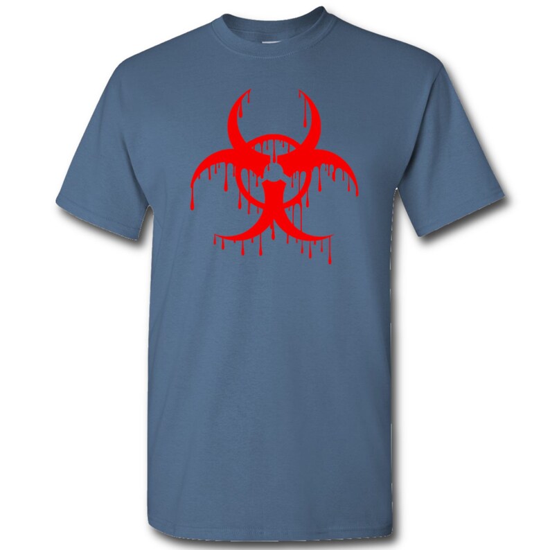 Biohazard Dripping Logo Shirt - Etsy