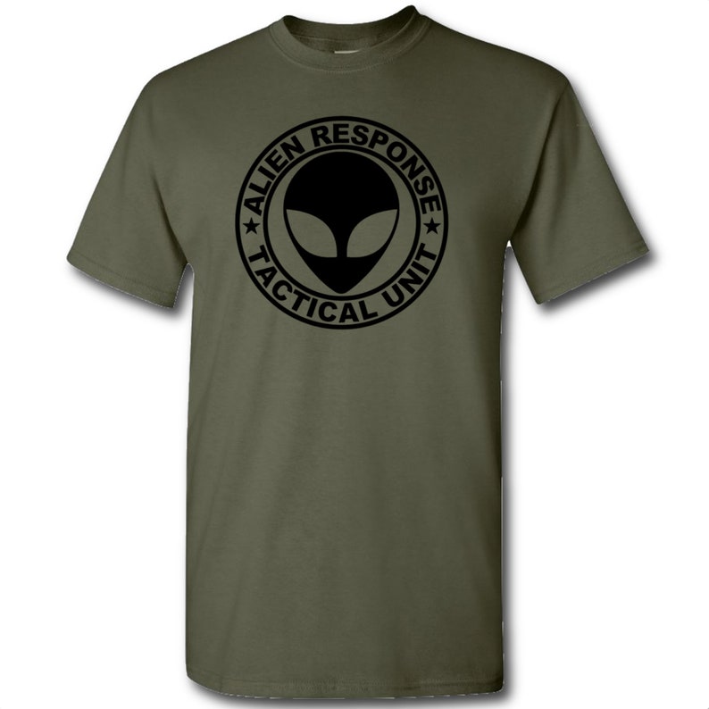 Alien Response Tactical Unit Shirt - Etsy