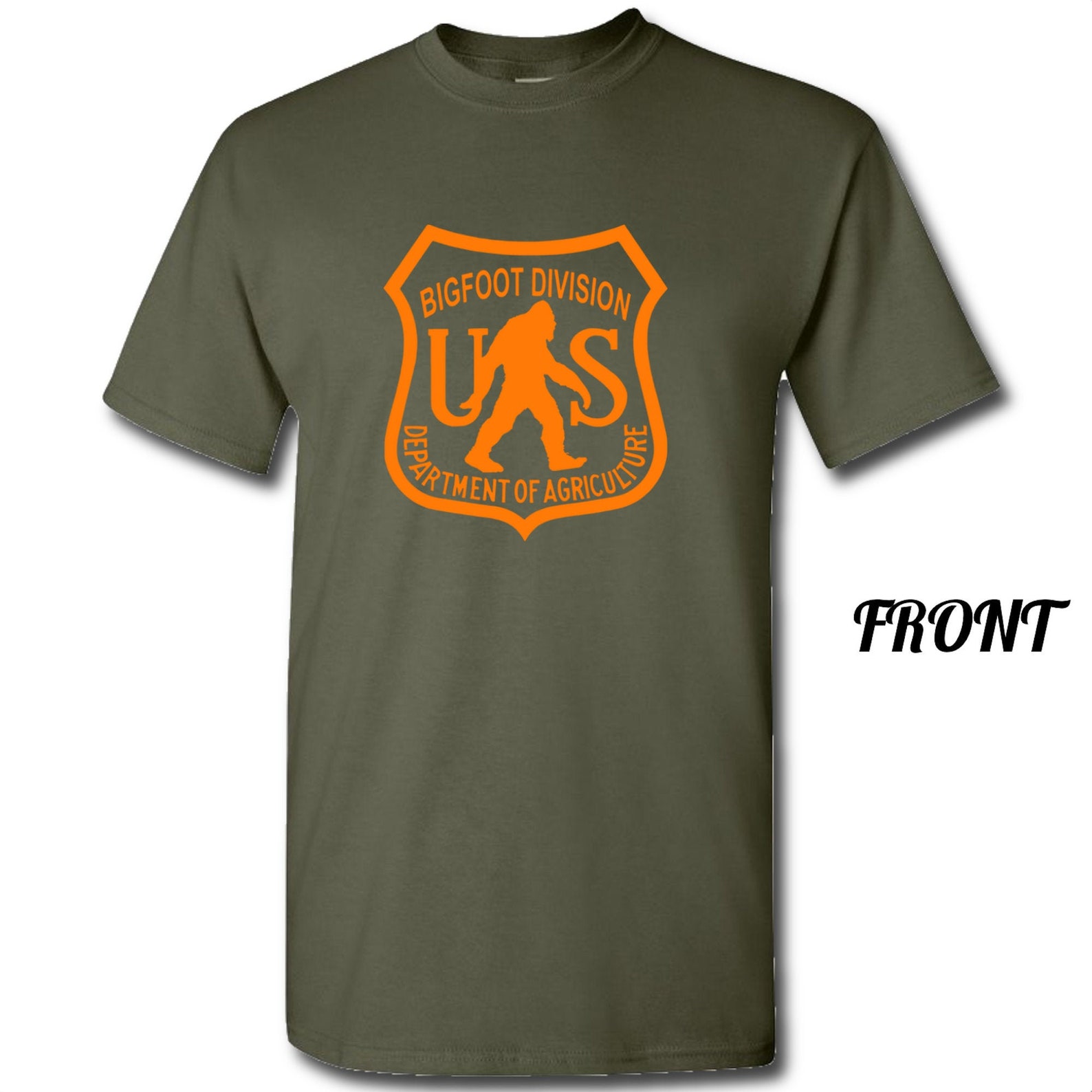 USDA Bigfoot Division Shirt - Etsy