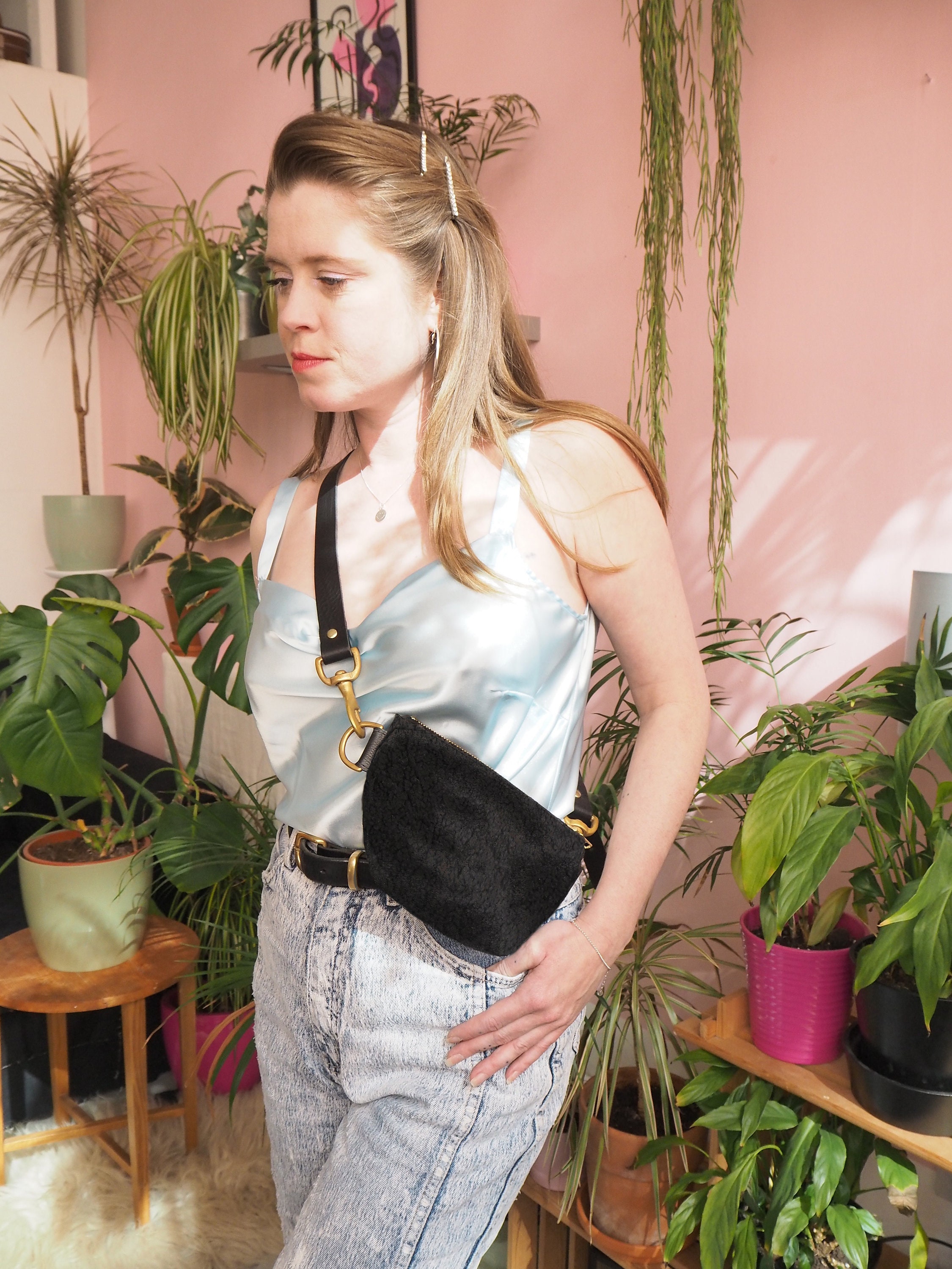 Sheep Skin Bag - Small - Etsy