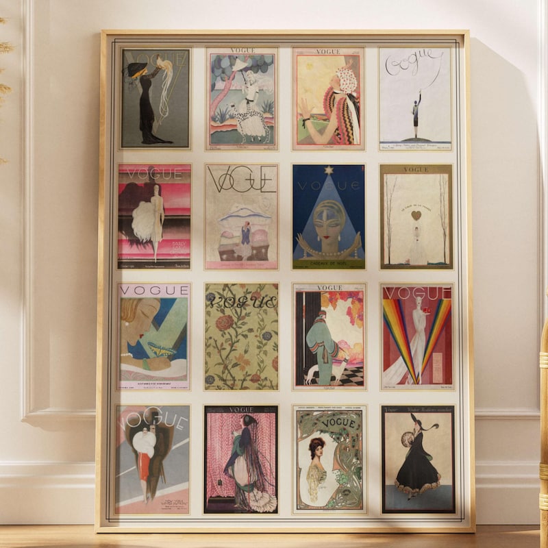 Vogue 1920 Print - Etsy