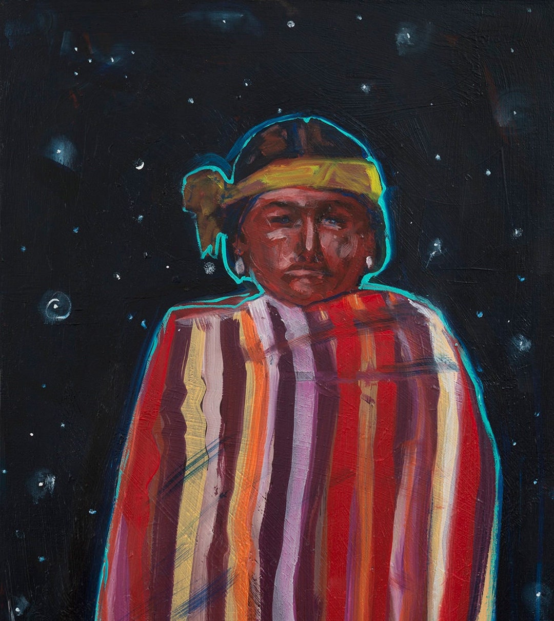 Starman, Print From an Original Oil Painting by Andrew Shows, NM ...