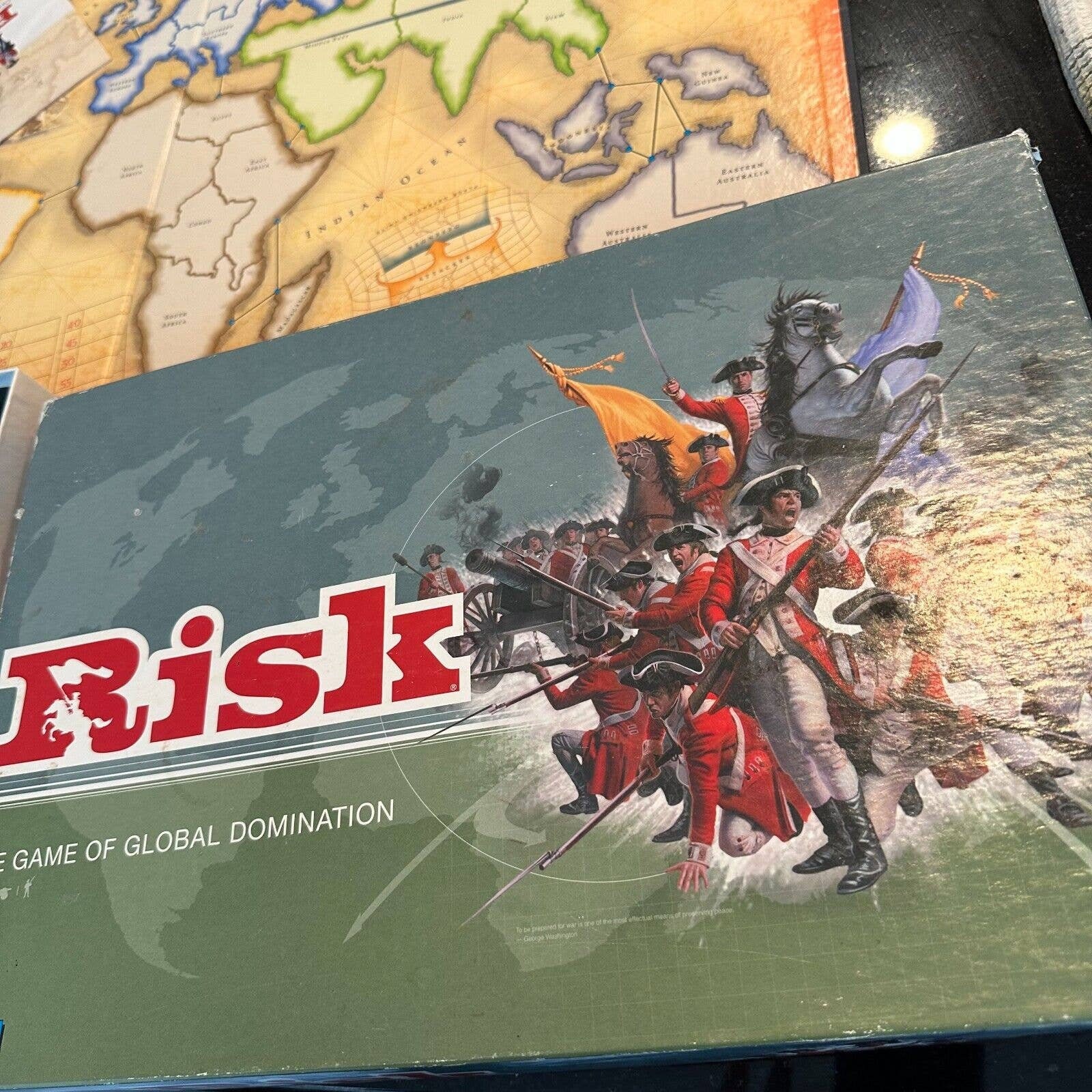 Risk Board Game the Game of Global Domination 2003 Parker Brothers - Etsy