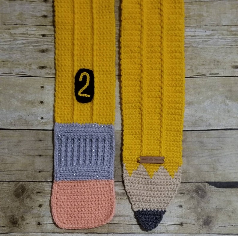 Crochet Pencil Scarf Ready to Ship | Etsy