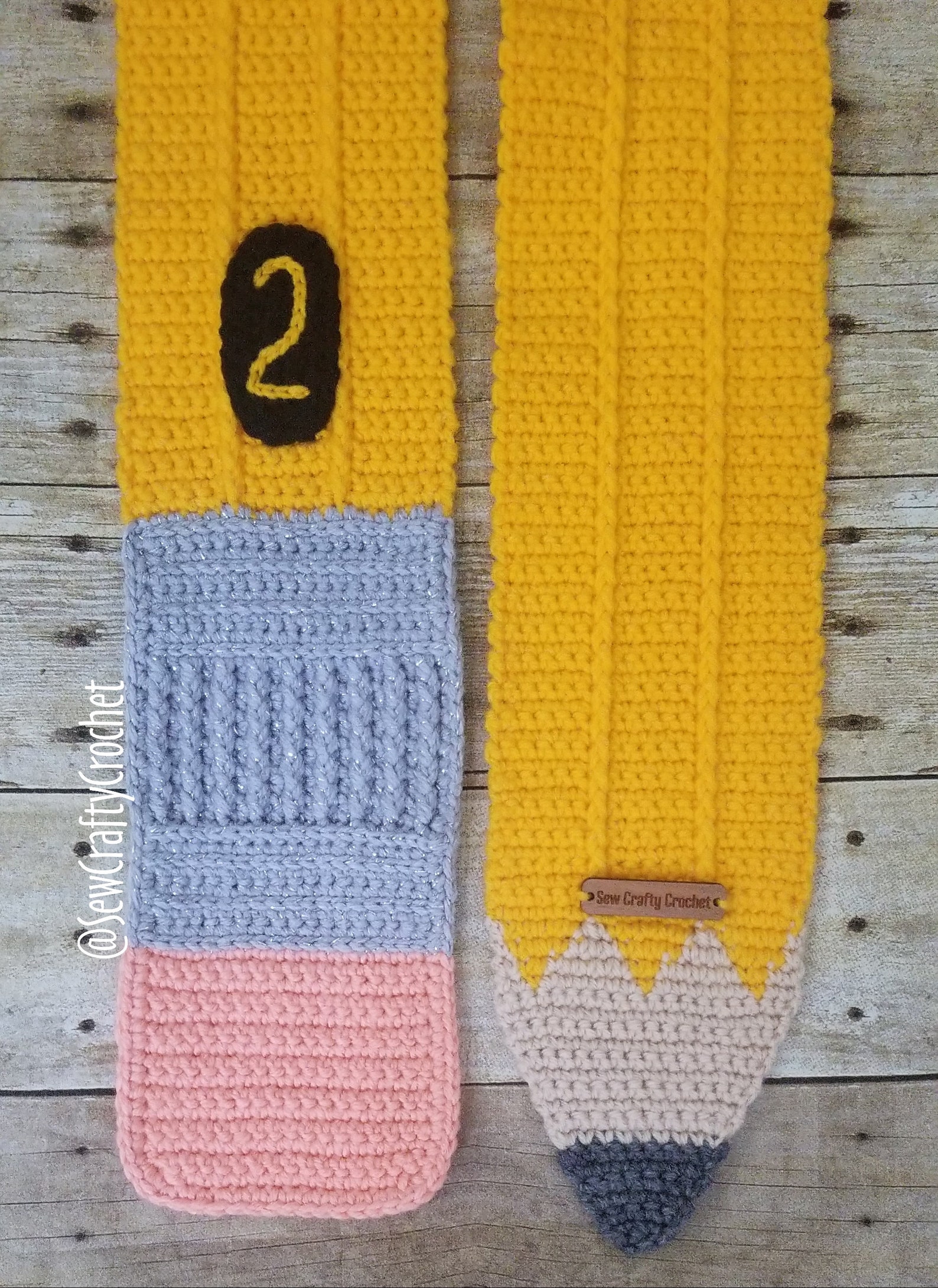 Crochet Pencil Scarf ready to Ship - Etsy