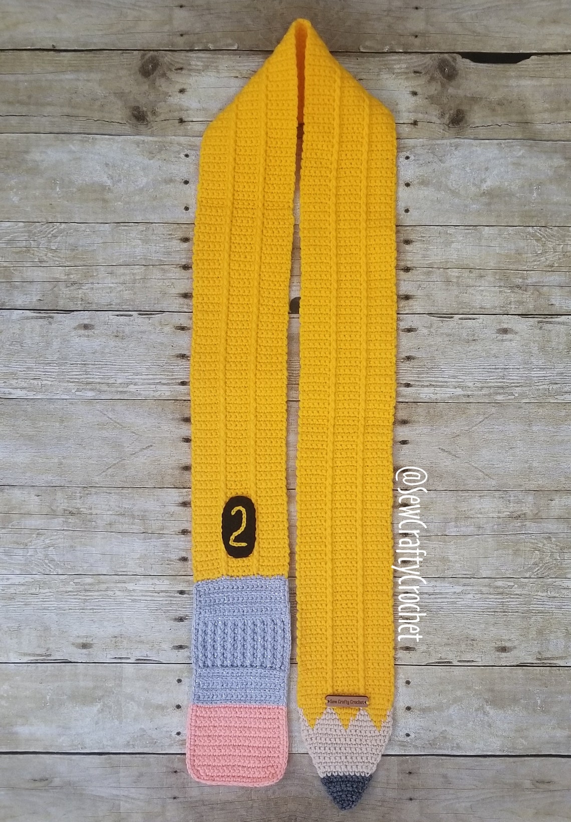 Crochet Pencil Scarf ready to Ship - Etsy