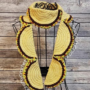 Crochet Taco Scarf [ready to Ship!] - Etsy