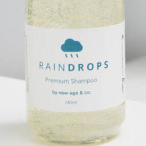 Rain Drops Premium Organic Shampoo All Natural and Vegan - Etsy