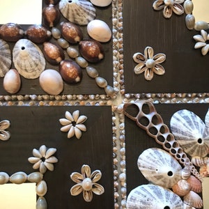 Handmade Shell Box Encrusted Seashell Box Hand Picked Shells Beach ...