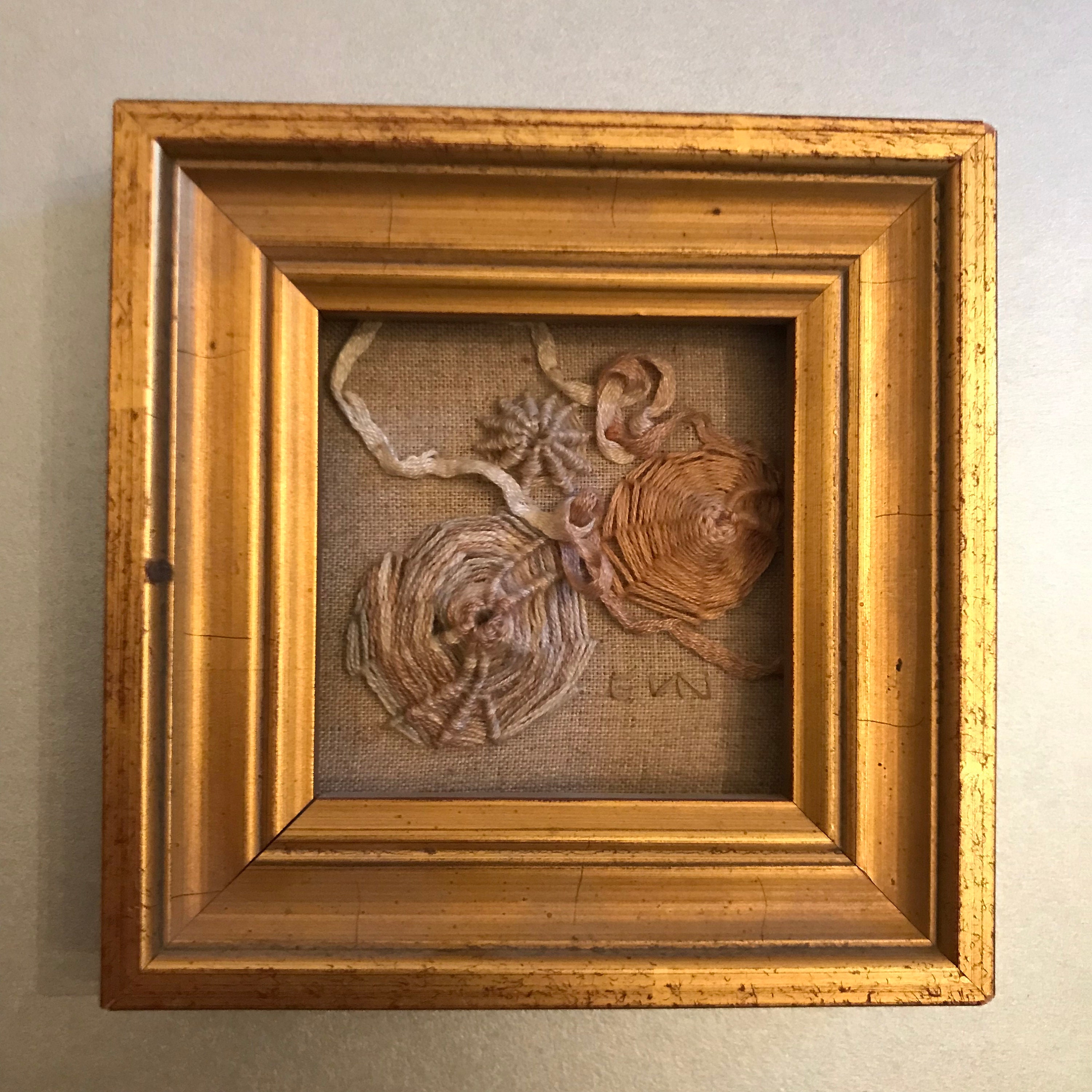 Handmade Shell Art, Hand Stitched Shells Starfish Fiber Art - Etsy