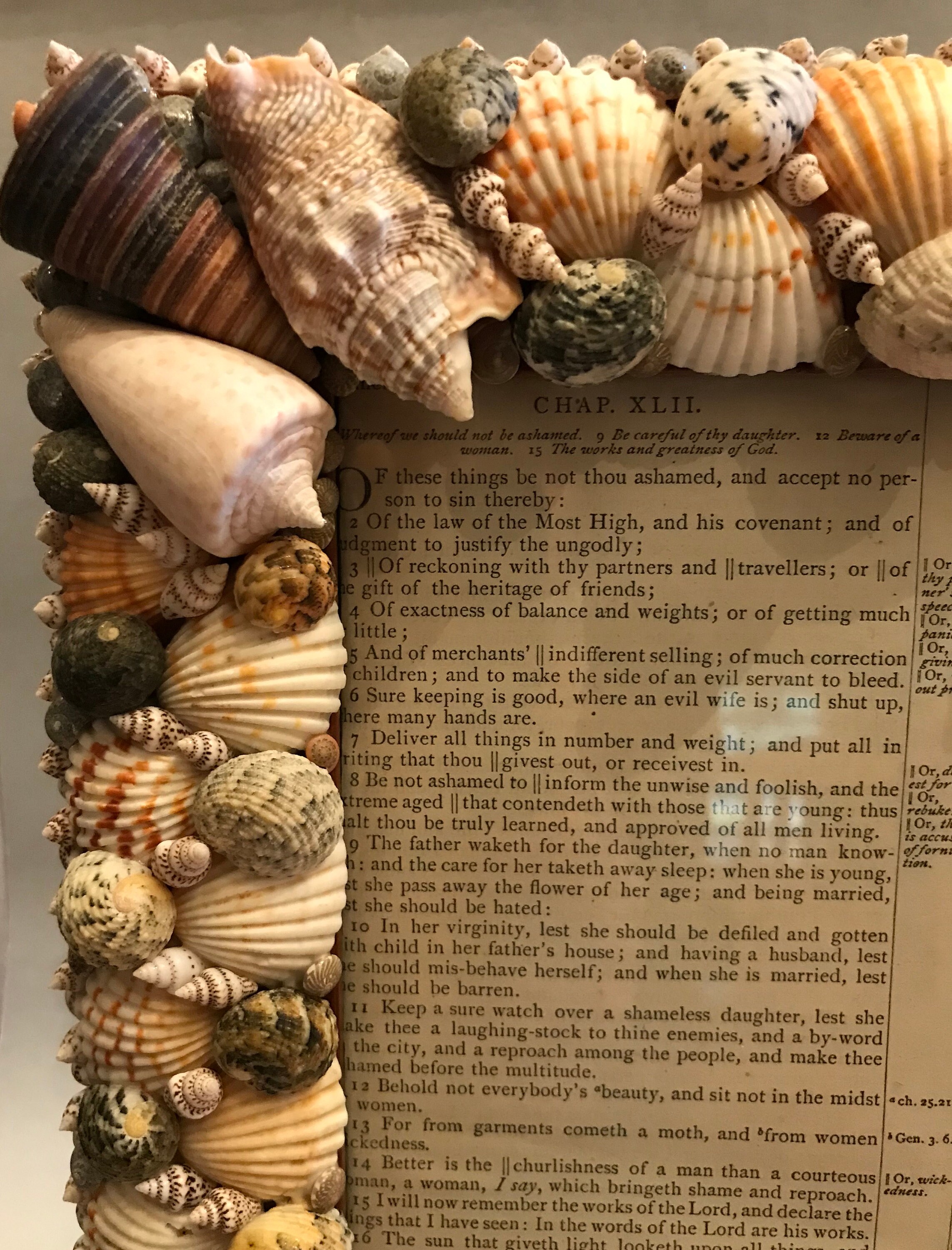 Handmade Shell Frame One of a Kind Seashell Frame Sea Shell - Etsy