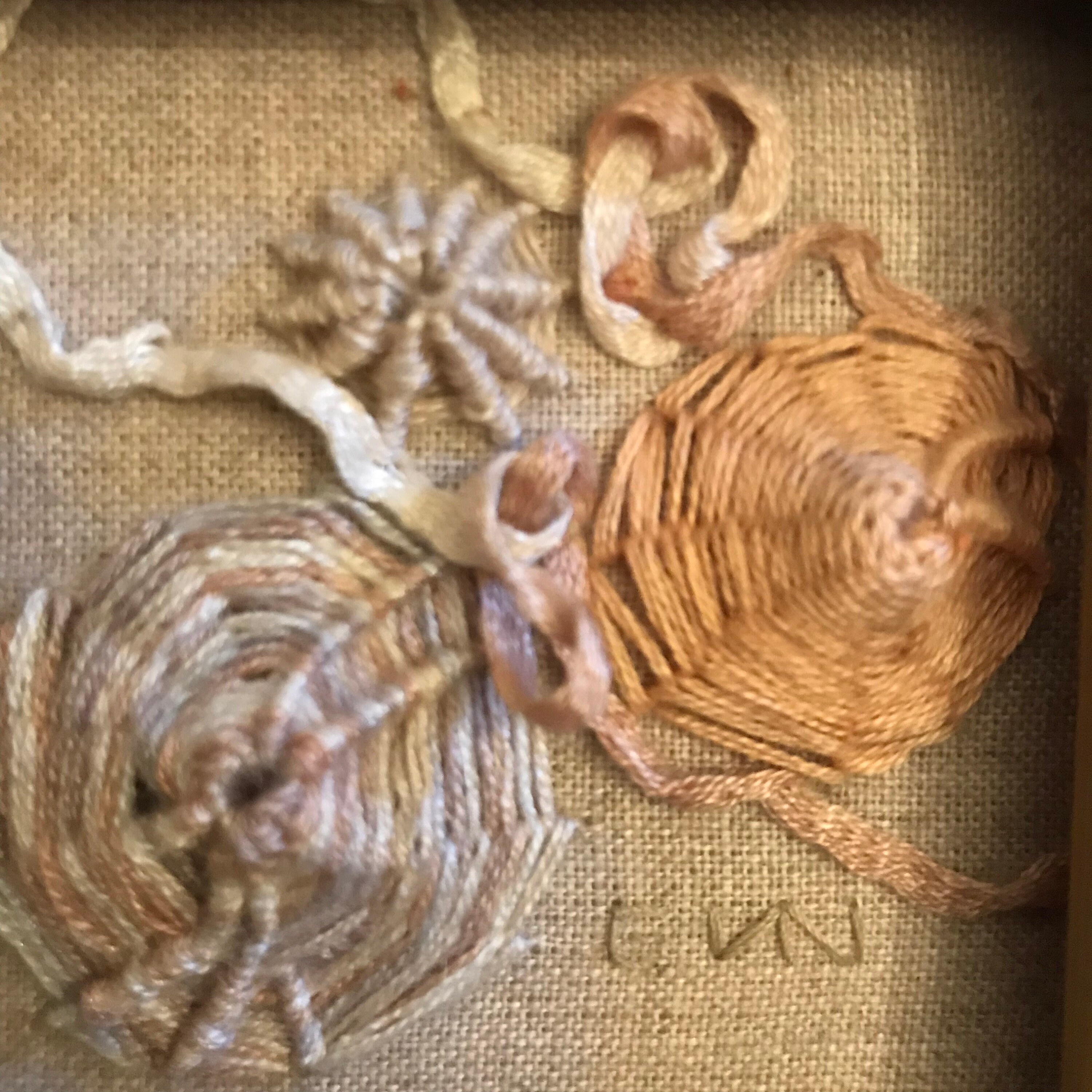 Handmade Shell Art, Hand Stitched Shells Starfish Fiber Art - Etsy