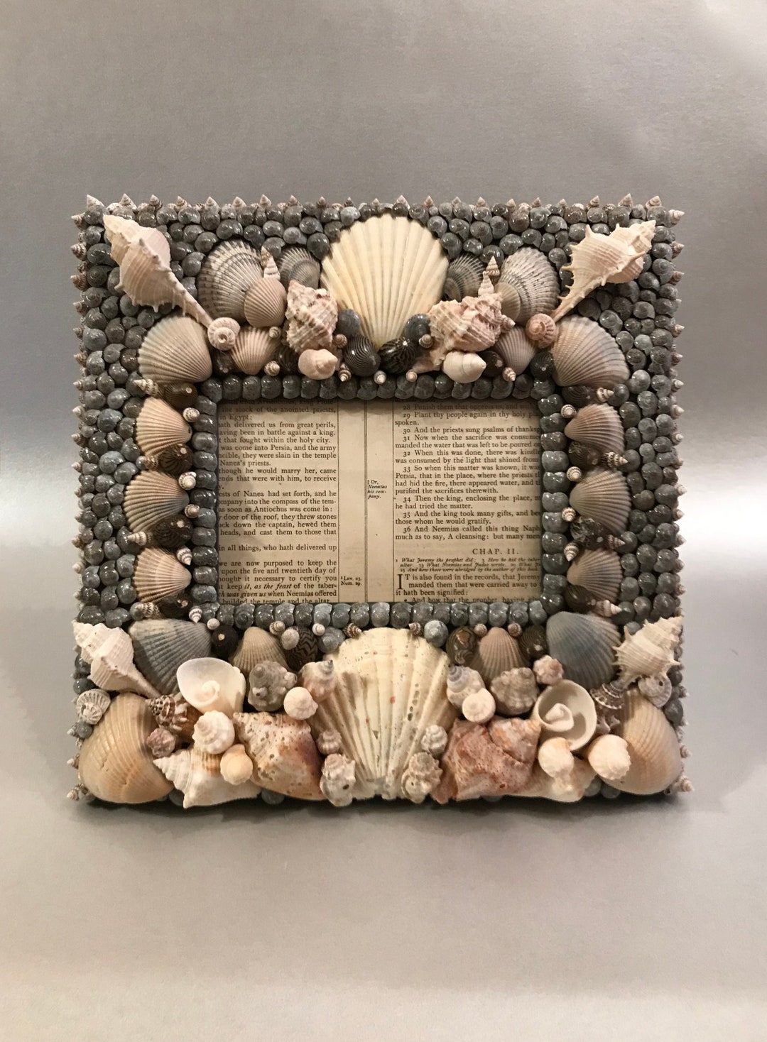Ornate Handmade Shell Frame Encrusted Seashell Picture Frame - Etsy