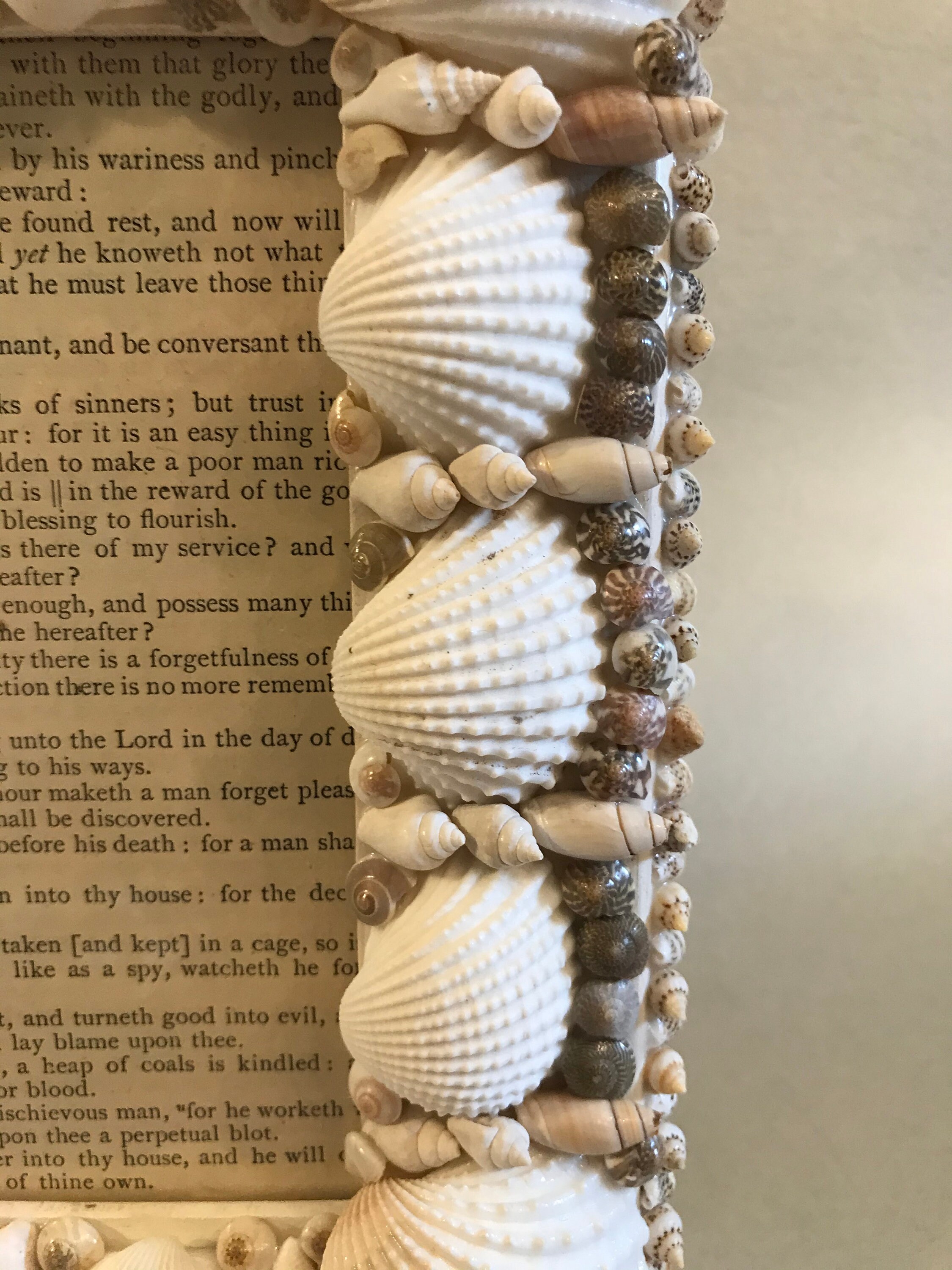 Handmade Shell Frame One of a Kind Seashell Frame Coastal | Etsy