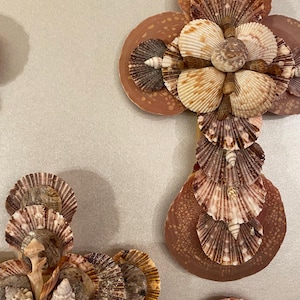 Shell Embellished Crosses, Decorated Cross, Seashell Cross - Etsy