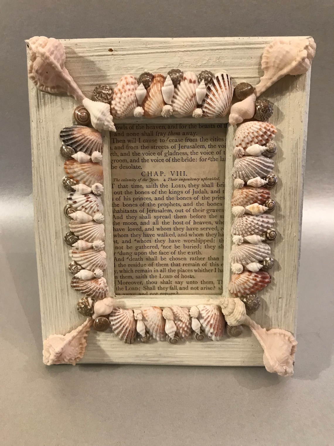 Handmade Shell Frame Seashell Picture Frame Sea Shell Photo - Etsy