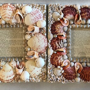 Handmade Shell Frame One of a Kind Seashell Frame Ornate | Etsy