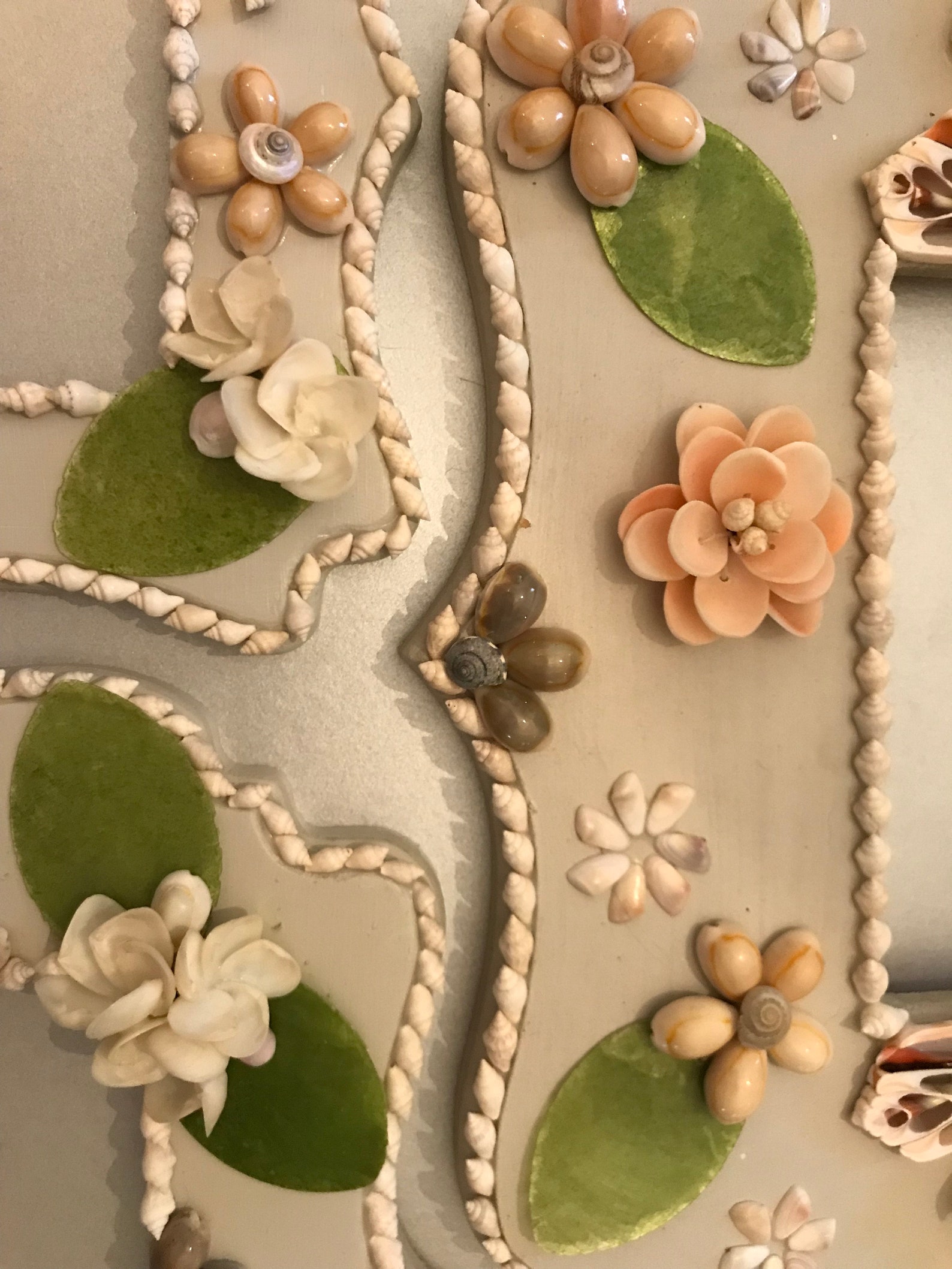 Handmade Shell Frame Floral Series Seashell Picture Frame - Etsy