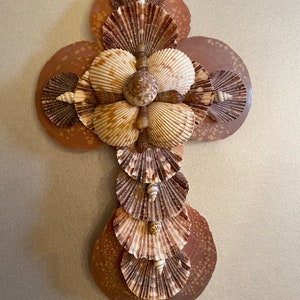 Shell Embellished Crosses, Decorated Cross, Seashell Cross - Etsy