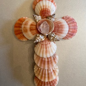 Shell Embellished Crosses, Decorated Cross, Seashell Cross - Etsy