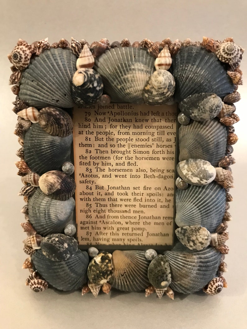Handmade Shell Frame Seashell Picture Frame Sea Shell Photo - Etsy