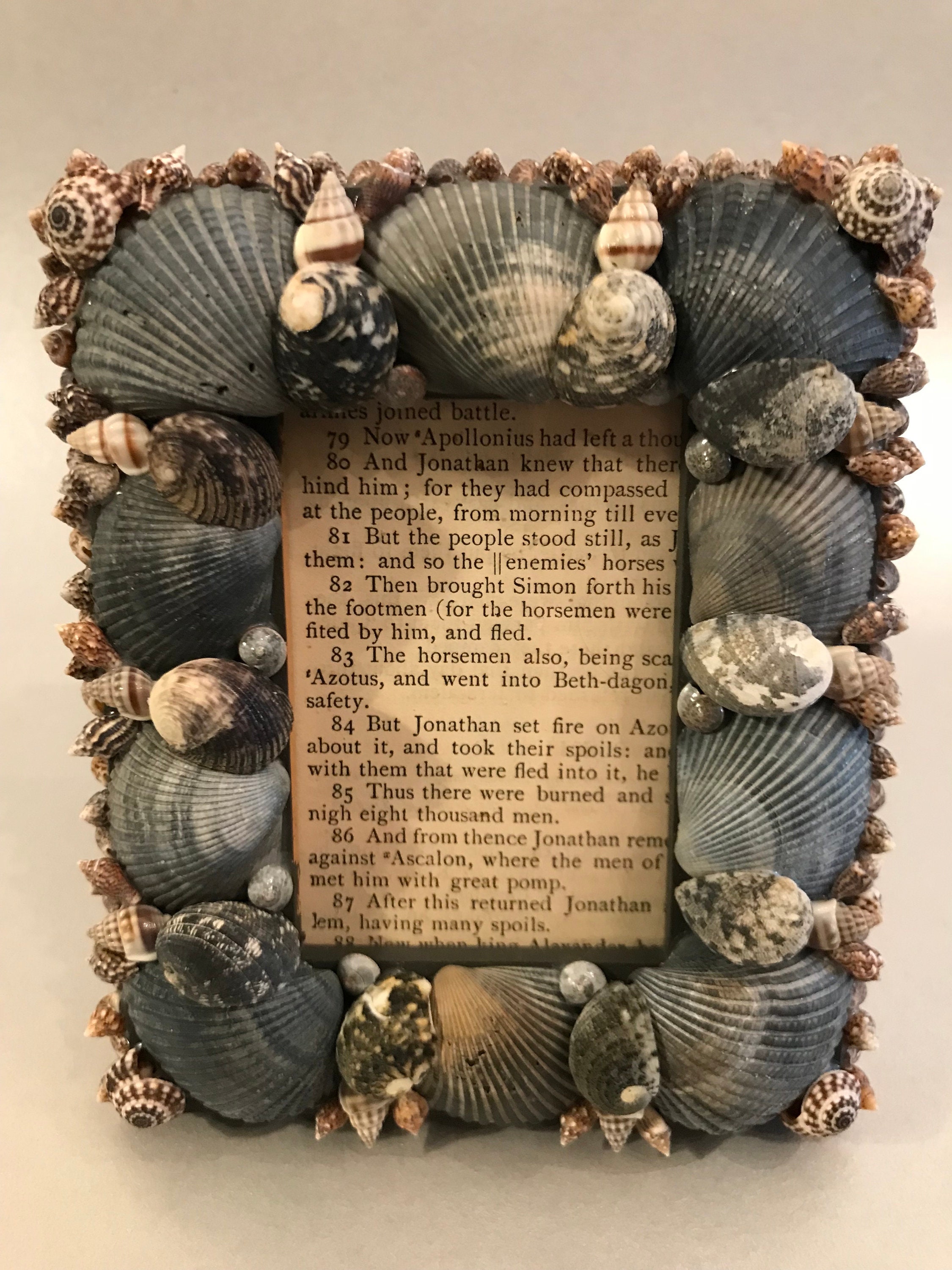 Handmade Shell Frame Seashell Picture Frame Sea Shell Photo - Etsy