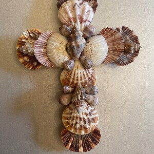 Shell Embellished Crosses, Decorated Cross, Seashell Cross - Etsy