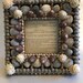 Handmade Shell Frame One of a Kind Seashell Frame - Etsy