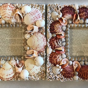 Handmade Shell Frame One of a Kind Seashell Frame | Etsy