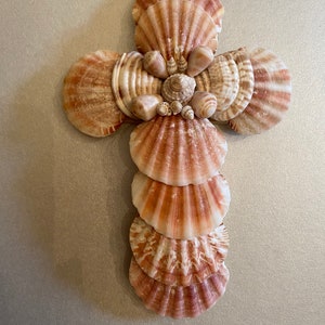 Shell Embellished Crosses, Decorated Cross, Seashell Cross - Etsy