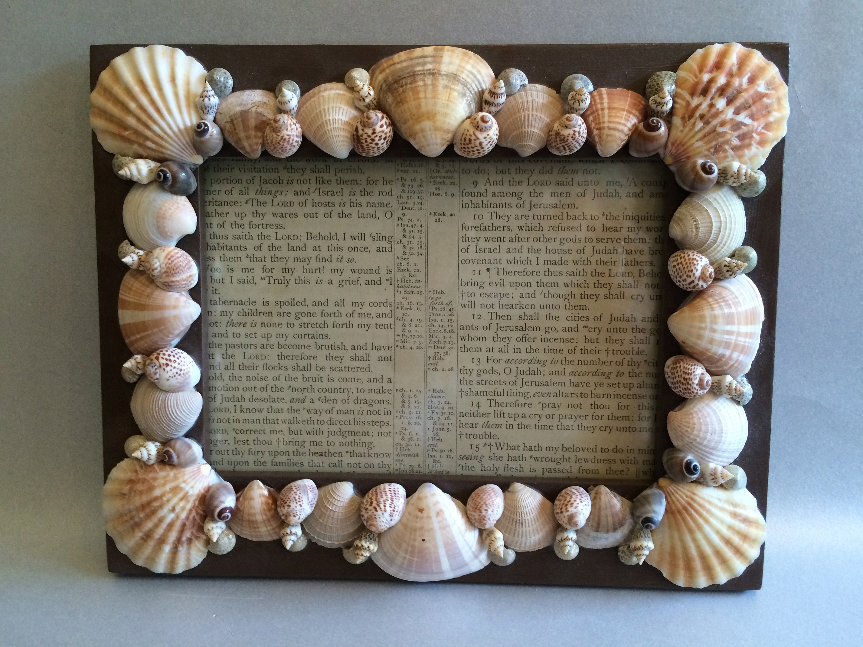 Handmade Seashell Picture Frame Shell Frame Beach Home Decor - Etsy.de