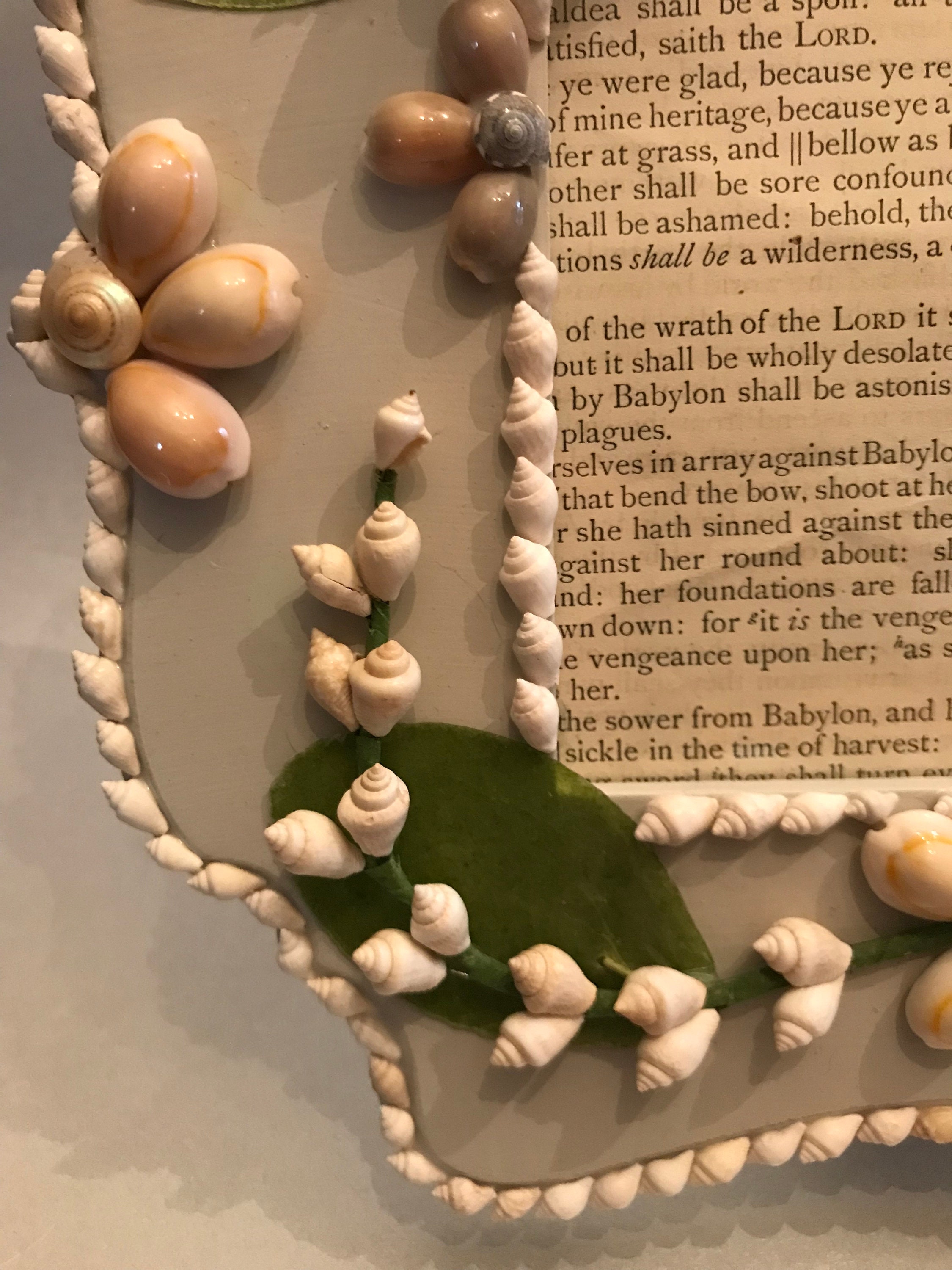 Handmade Shell Frame Floral Series Seashell Picture Frame - Etsy