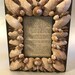 Shell Frame, Handmade Seashell Picture Frame, One of a Kind Seashell ...