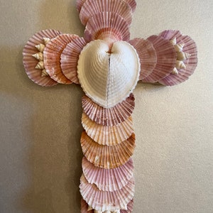 Shell Embellished Crosses, Decorated Cross, Seashell Cross - Etsy